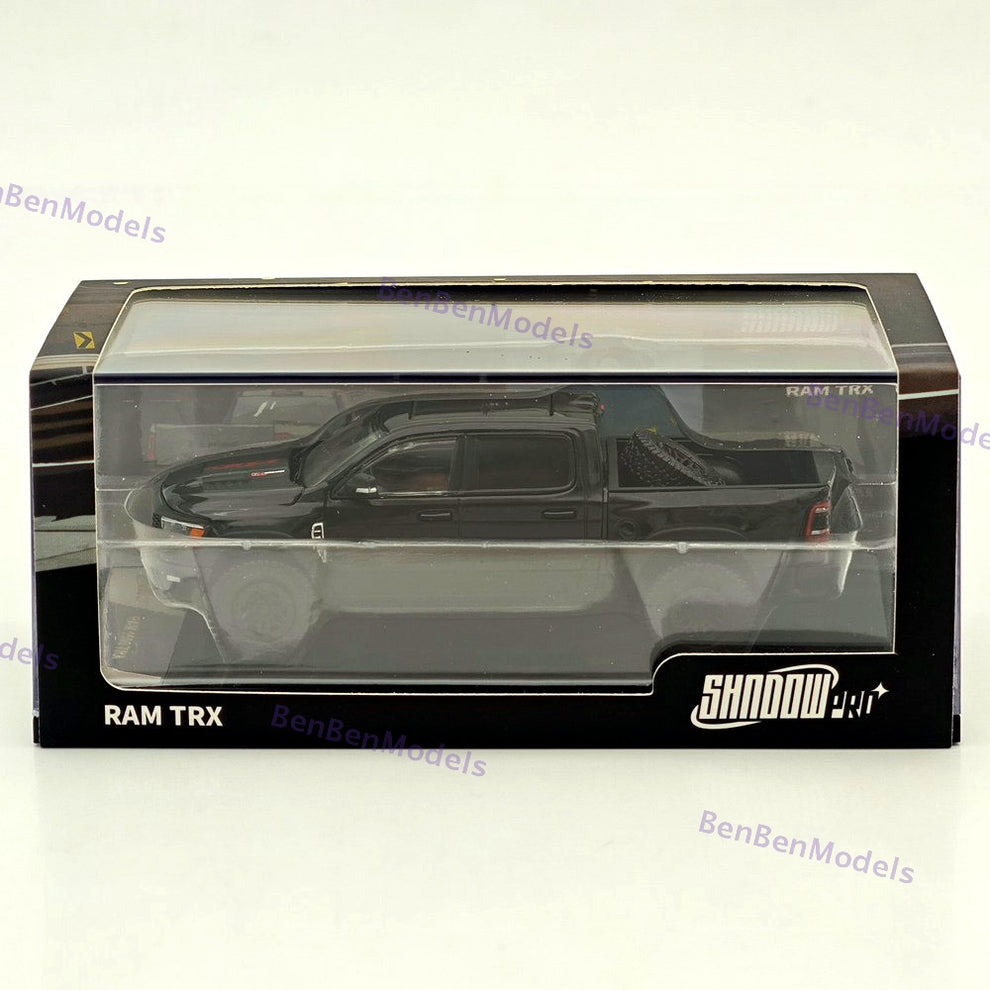 Shadow Pro 1:64 Dodge RAM 1500 TRX Pickup Truck Black LHD (KS-067-664 ...