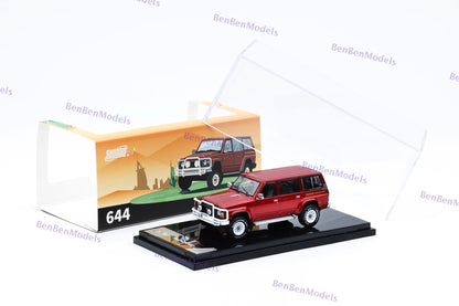 Pre-sale Shadow Pro 1:64 Nissan Patrol Y60 Burgundy KS-079-644 LHD ...