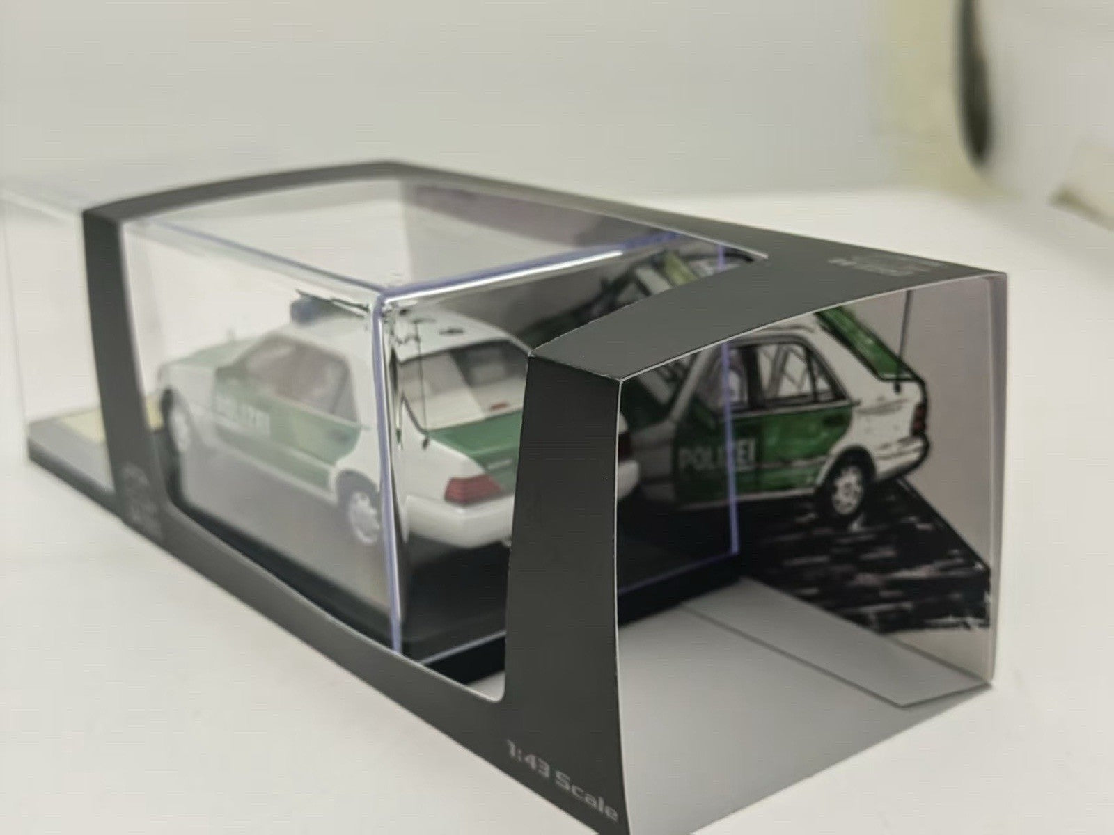 1:43 Scale Mercedes-Benz W140 S-Class German Polizei Resin Car Model C ...