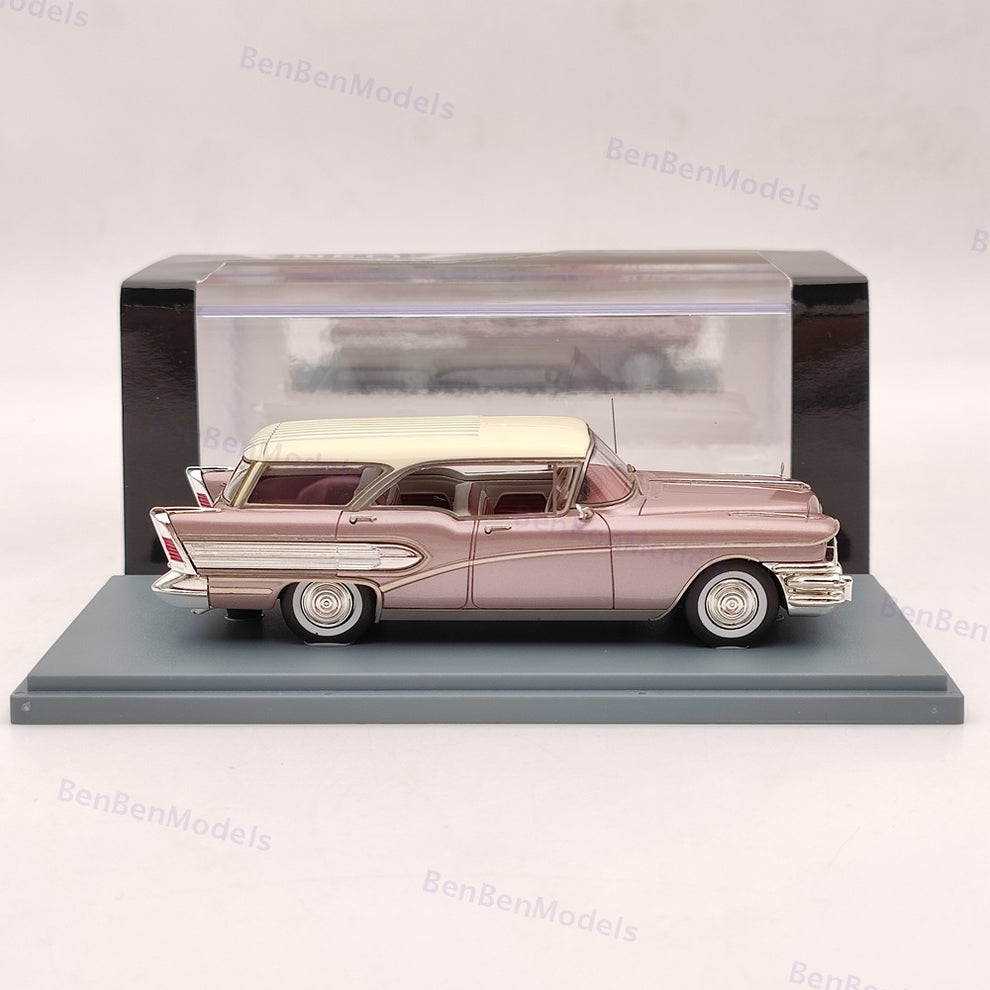 NEO SCALE MODELS 1/43 Buick Century Caballero Purple Resin Car Limited ...