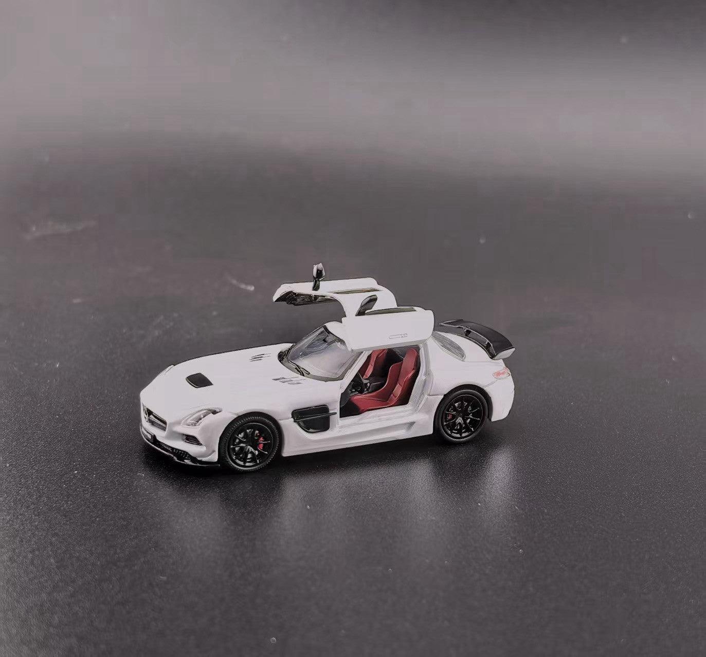 Fine Works64 1/64 Mercedes - Benz SLS AMG BS Alloy Car Model Gift Whit ...