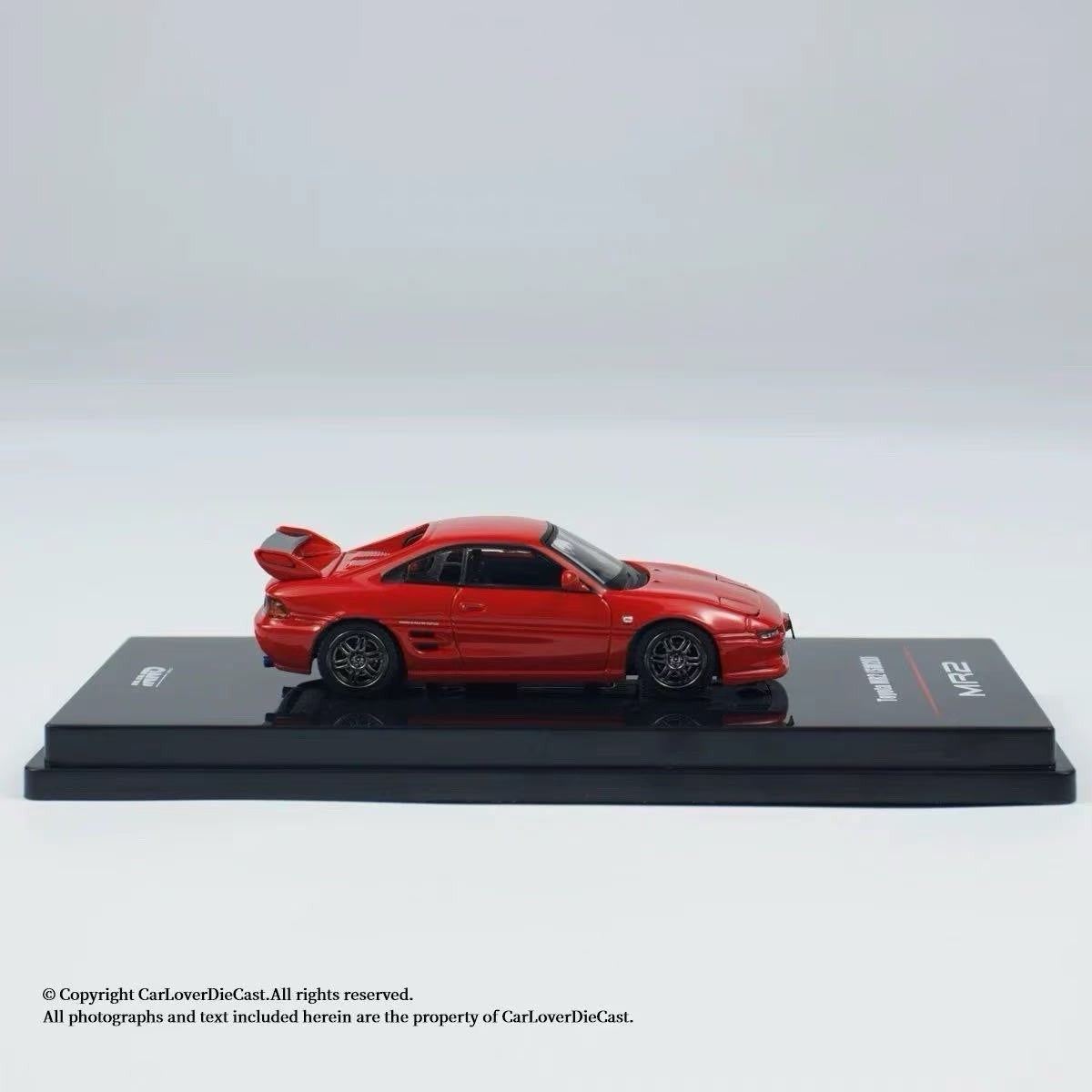 INNO 1:64 Toyota MR2 SW20 Red Diecast - Car Model Pop-Up Lights Collec ...