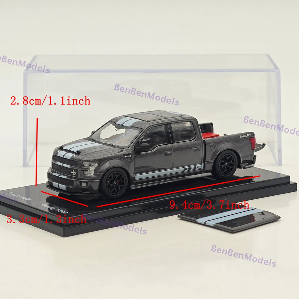 Funny Model 1/64 Ford SHELBY F-150 Shelby Super Snake Pickup Magnetic ...