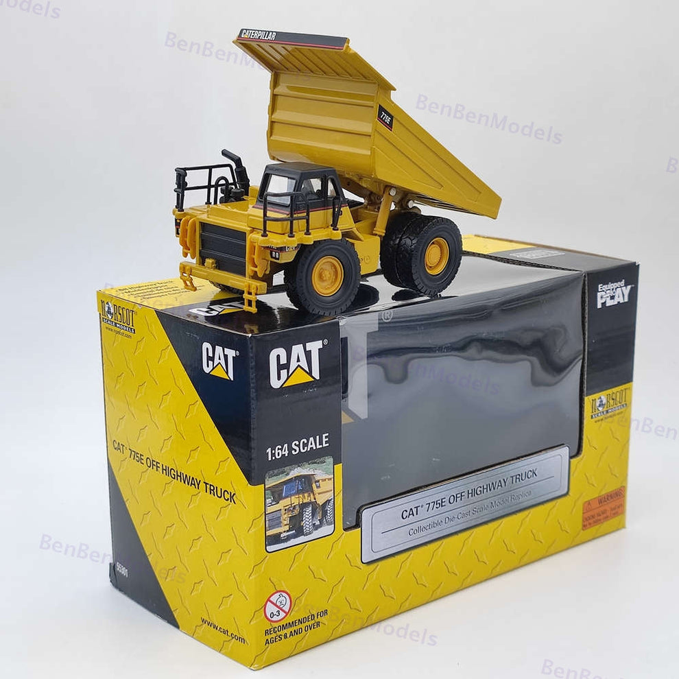 Norscot 55301 1:64 CAT Caterpillar 775E Off Highway Dump Truck Diecast ...