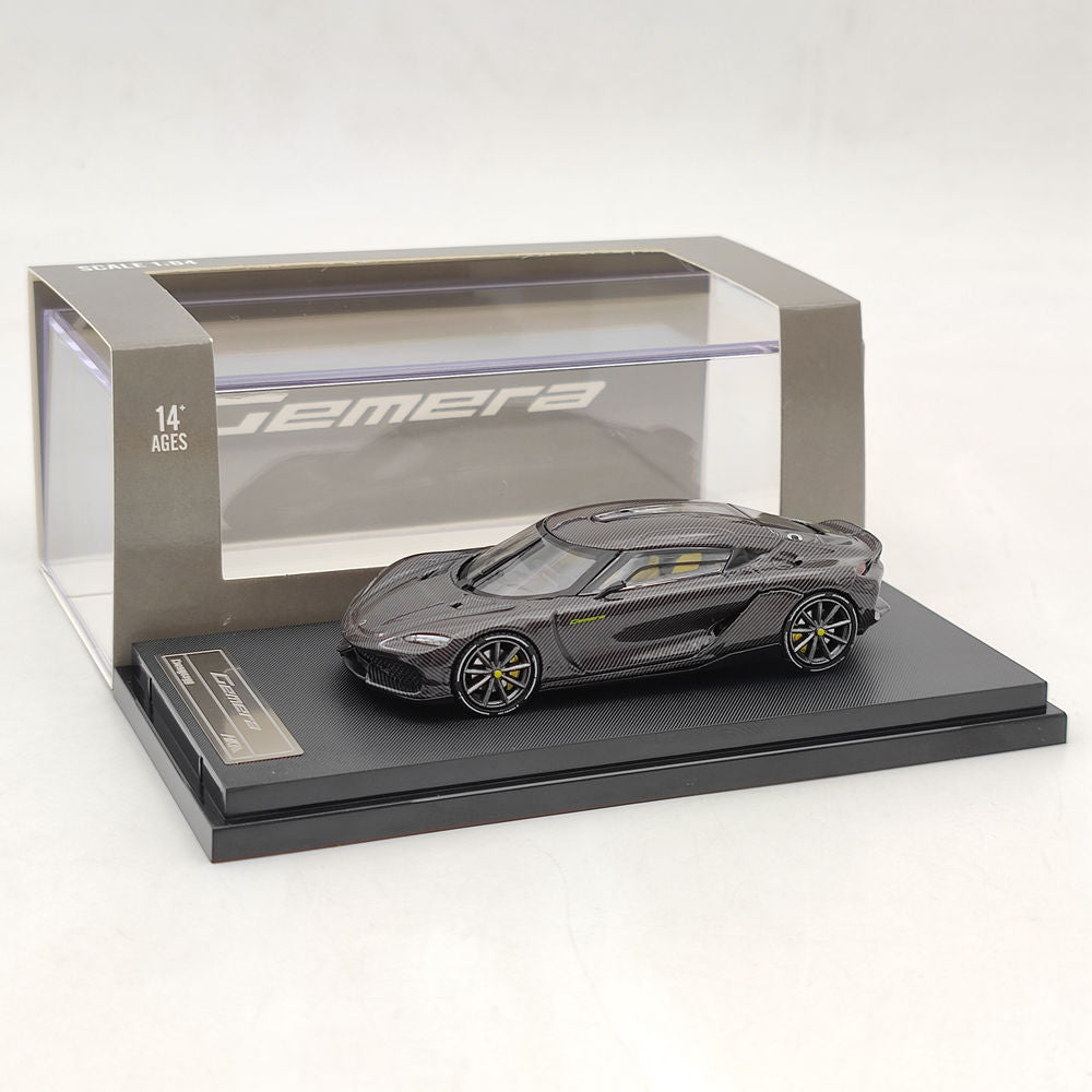 HKM 1:64 Koenigsegg Gemera Double Door Hybrid Supercar Carbon Diecast ...