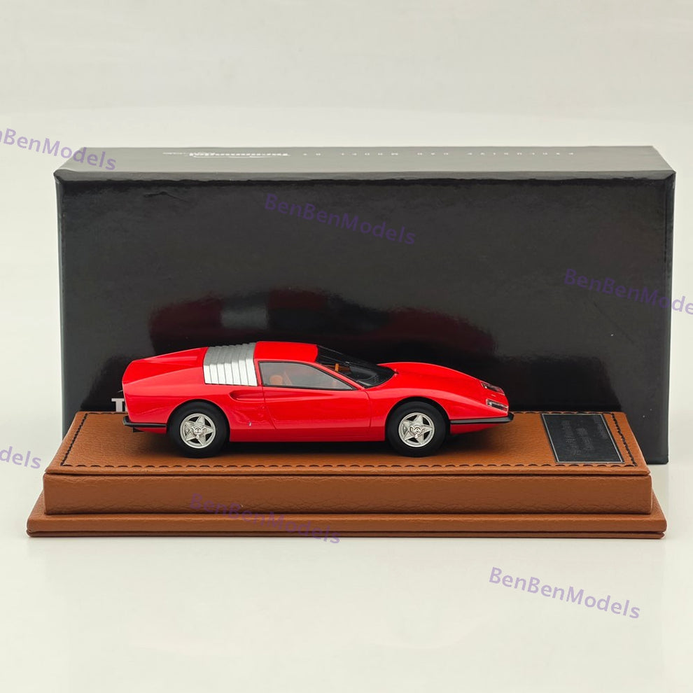 Tecnomodel 1/43 Ferrari P6 Pininfarina Concept 1968 Red Resin Model Car ...