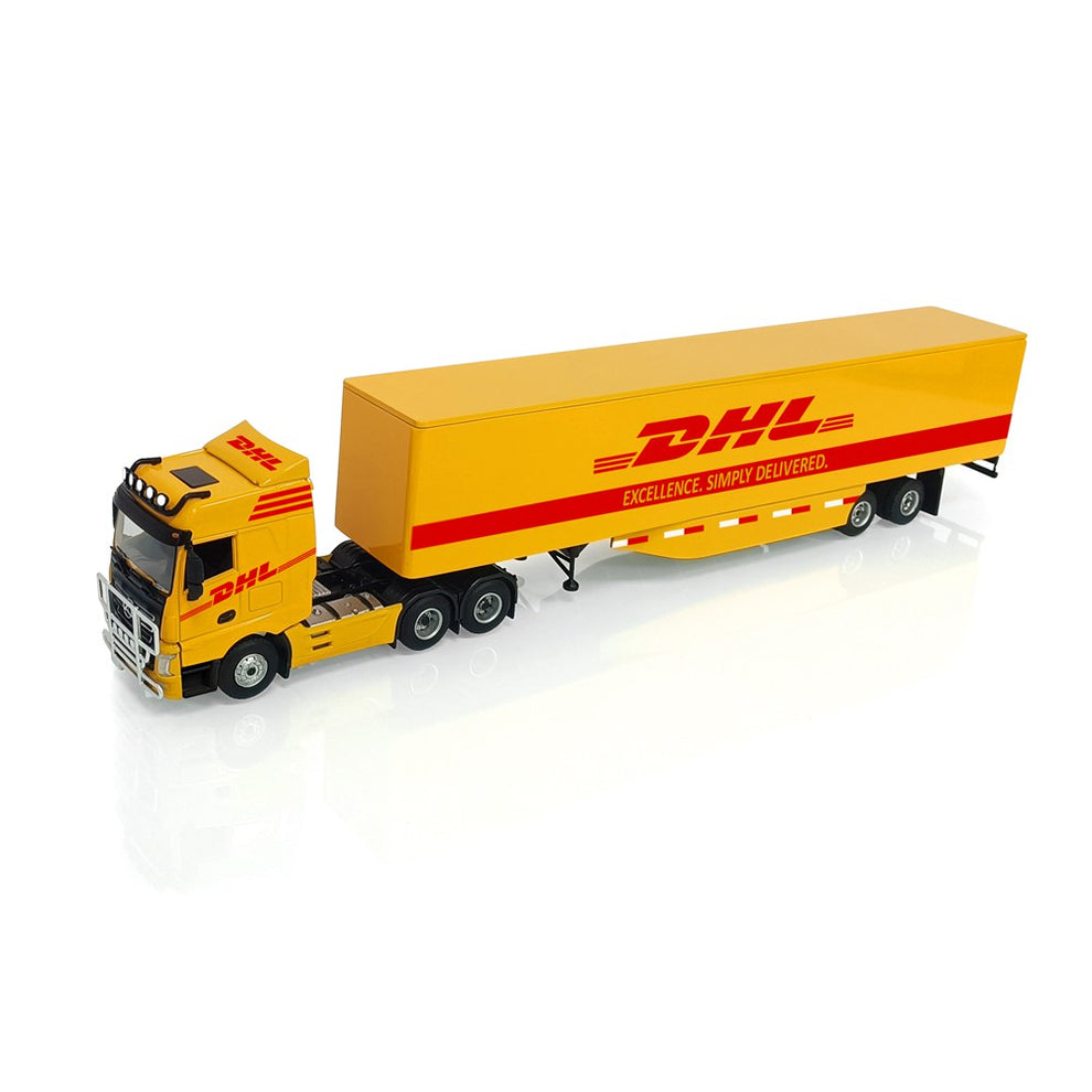 MJ 1:64 Sany Tractor Truck Yingjie Edition Container Diecast Alloy Car ...