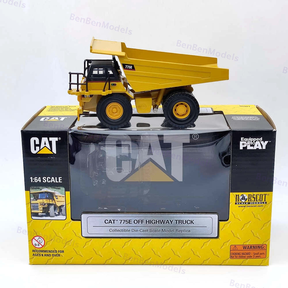 Norscot 55301 1:64 CAT Caterpillar 775E Off Highway Dump Truck Diecast ...