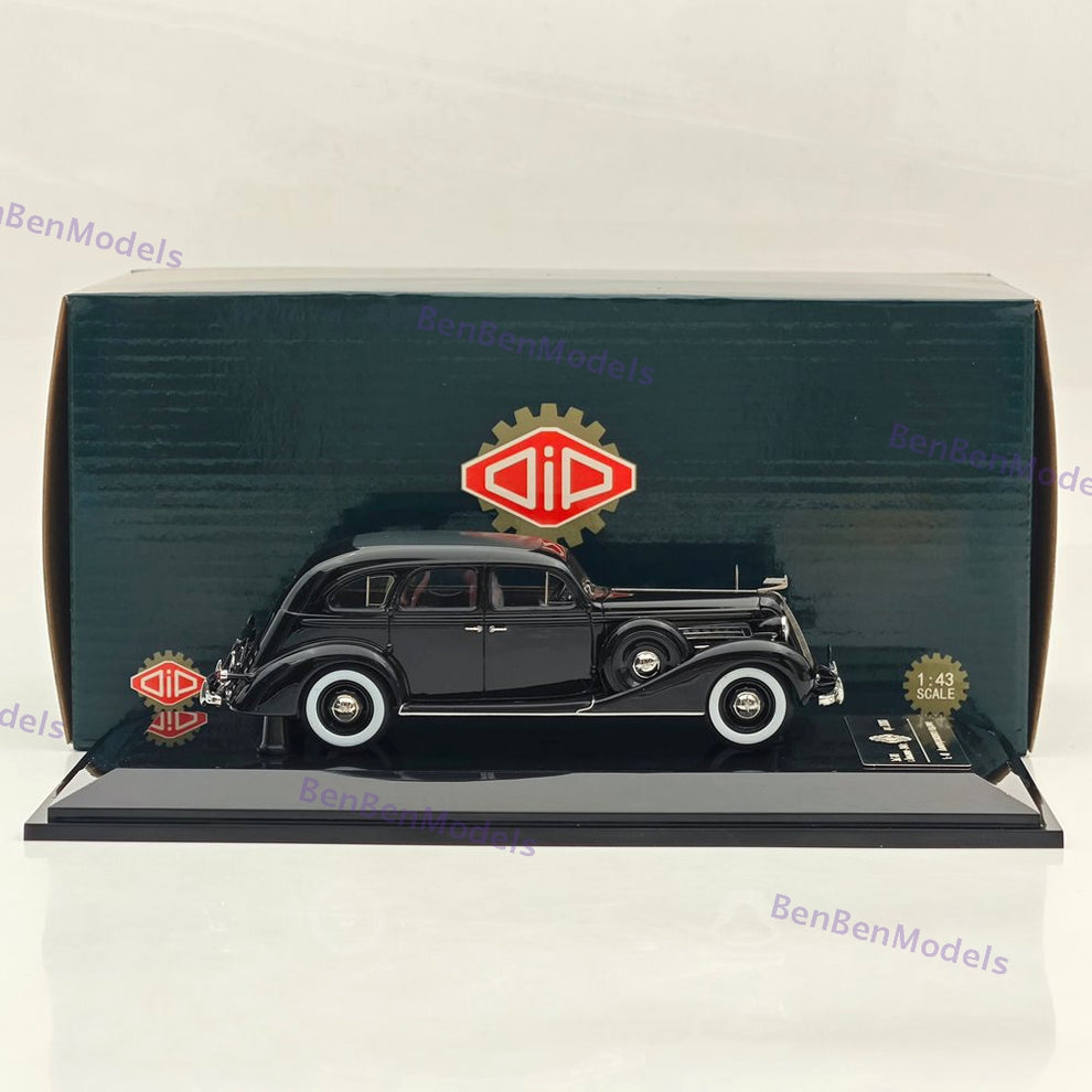 DiP Models 1/43 1940 ZIS-101 110103 Moscow Limousine Black Resin Model ...
