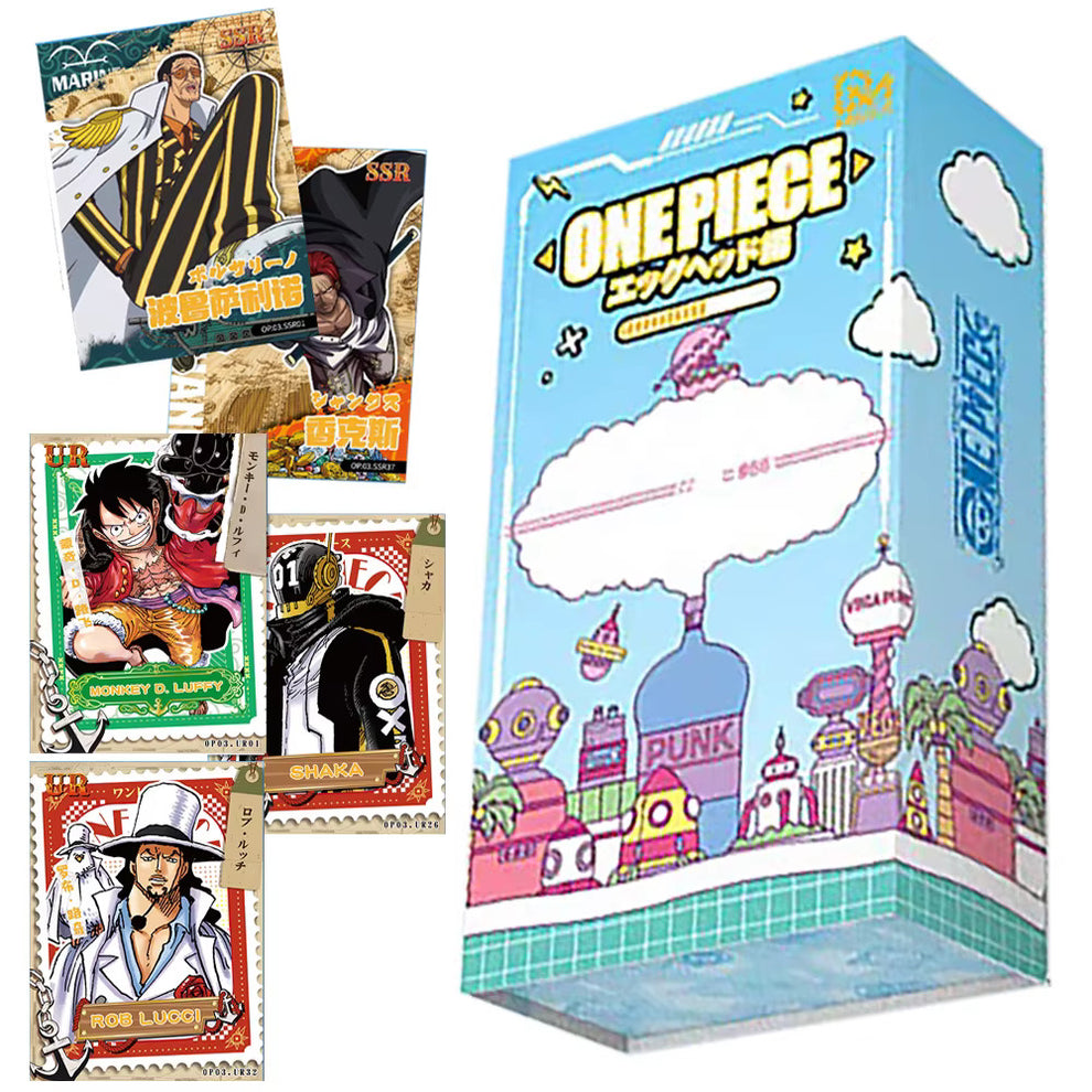 One Piece Trading Card 13 Pack Booster Box Anime TCG DM Vegapunk 3 ...
