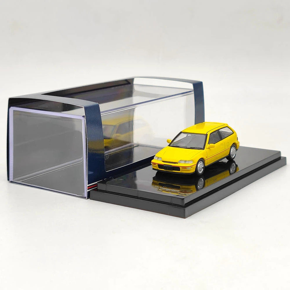 Hobby Japan 1/64 Honda Civic (EF9) SiR Ⅱ Yellow HJ641031AY Diecast ...